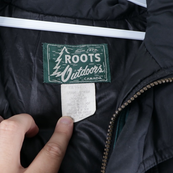 Roots | Jackets & Coats | Vintage 9s Ford Racing Puffer Jacket Black ...